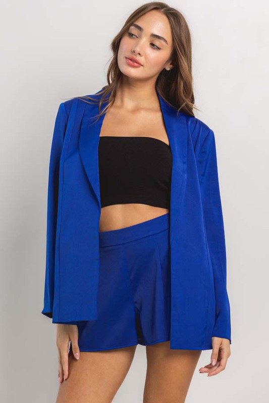 Blue Satin Set – Aquarius Brand