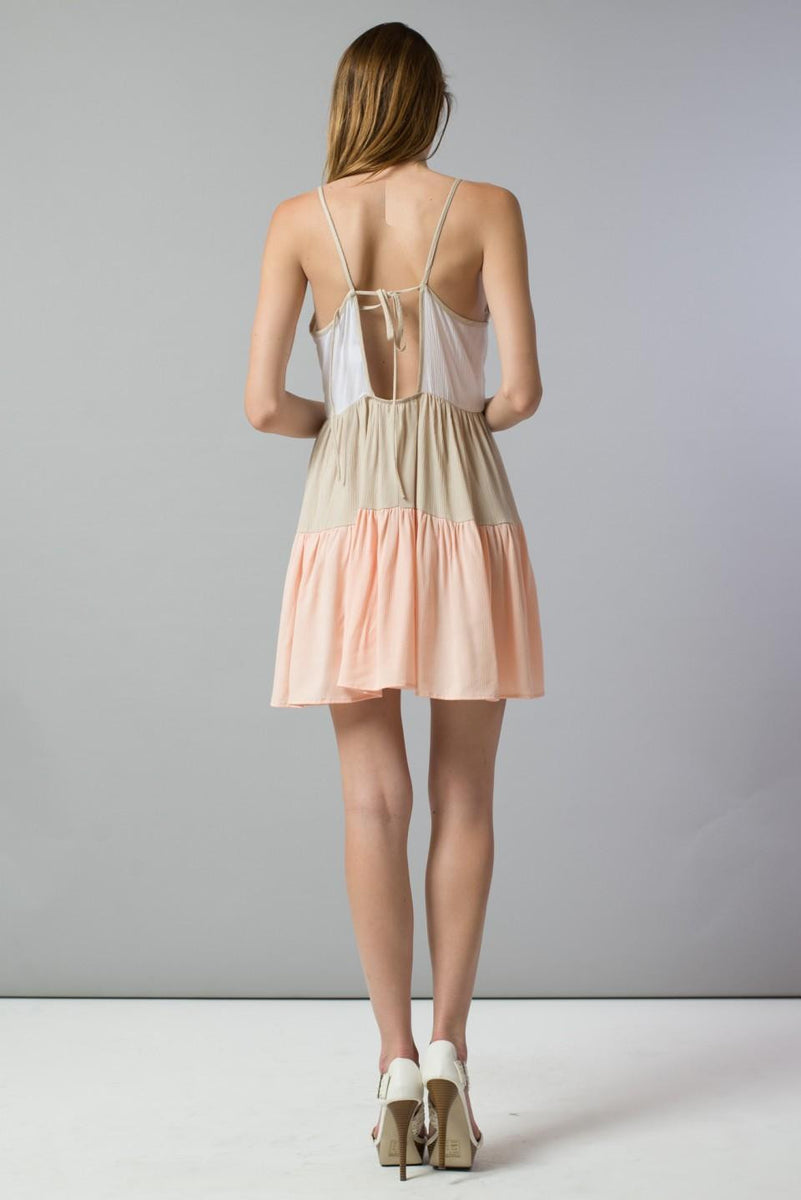 Tri-Color Dress – Aquarius Brand